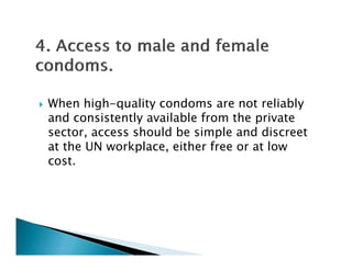 UN Cares 10 Minimum Standards presentation | PPT