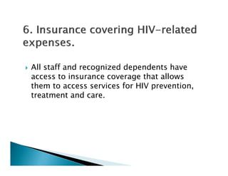 UN Cares 10 Minimum Standards presentation | PPT