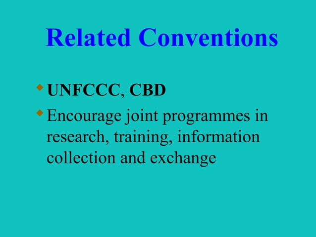 UNCCD: Its implementation in Namibia | PPT