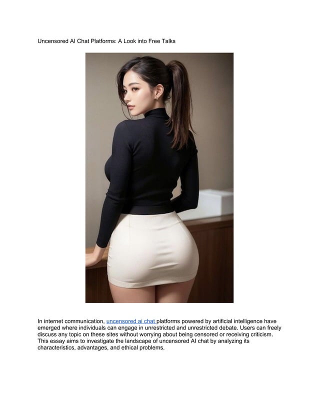 Uncensored AI Chat Platforms_ A Look into Free Talks.docx