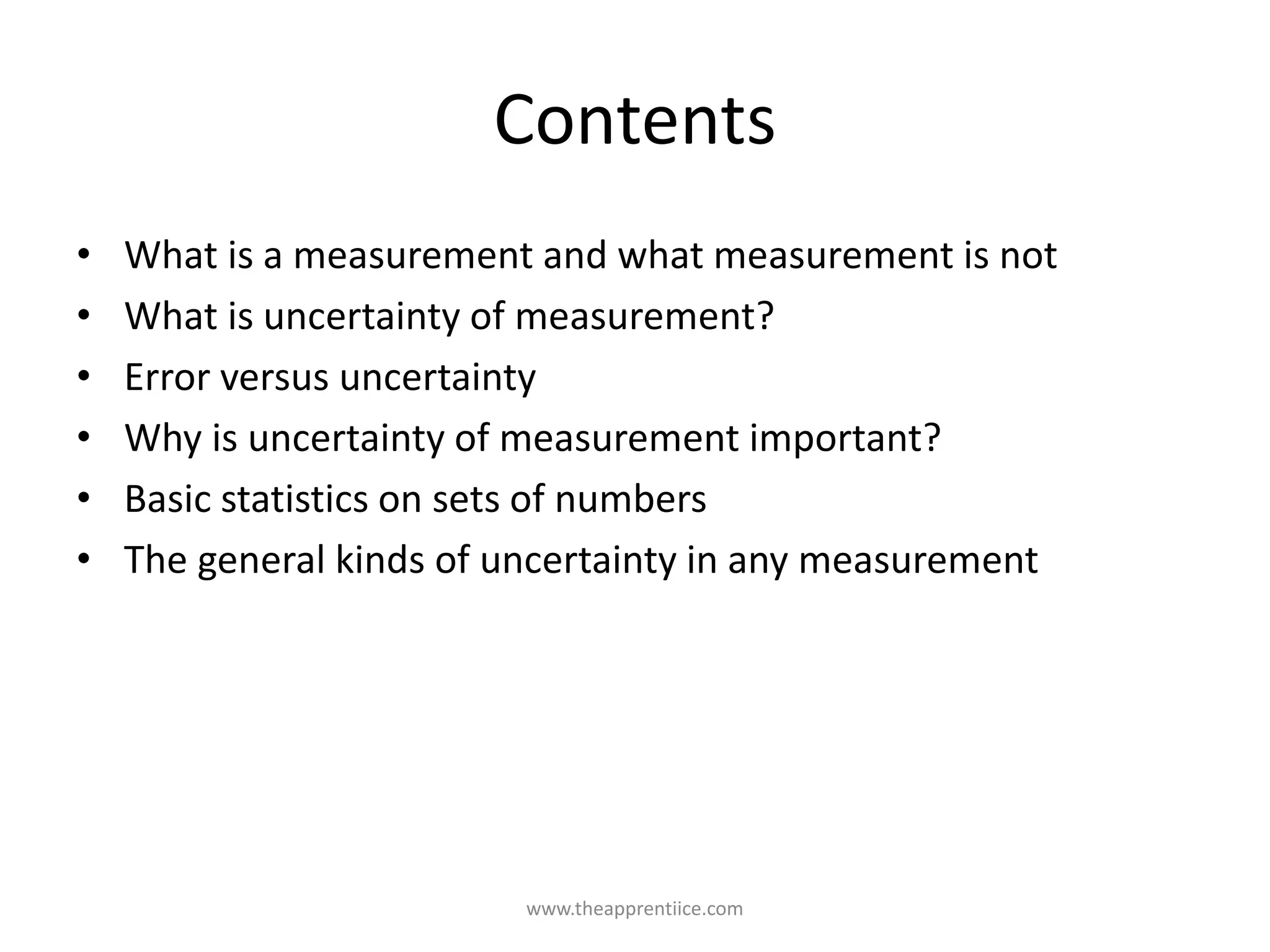 Uncertainity in Measurement | PPTX