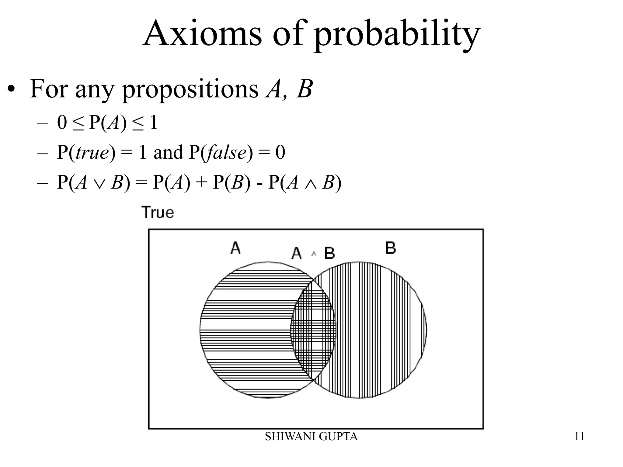Uncertain knowledge and reasoning | PDF