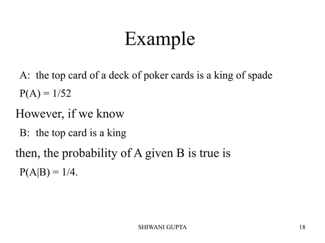 Uncertain knowledge and reasoning | PDF