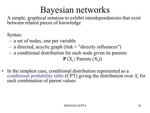Uncertain knowledge and reasoning | PDF
