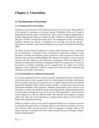 Uncertainty Management | PDF