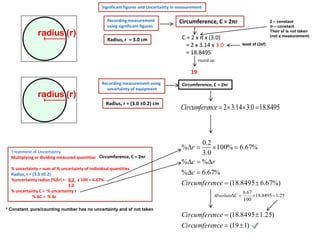 IB Chemistry on Uncertainty calculation and significant figures | PPT