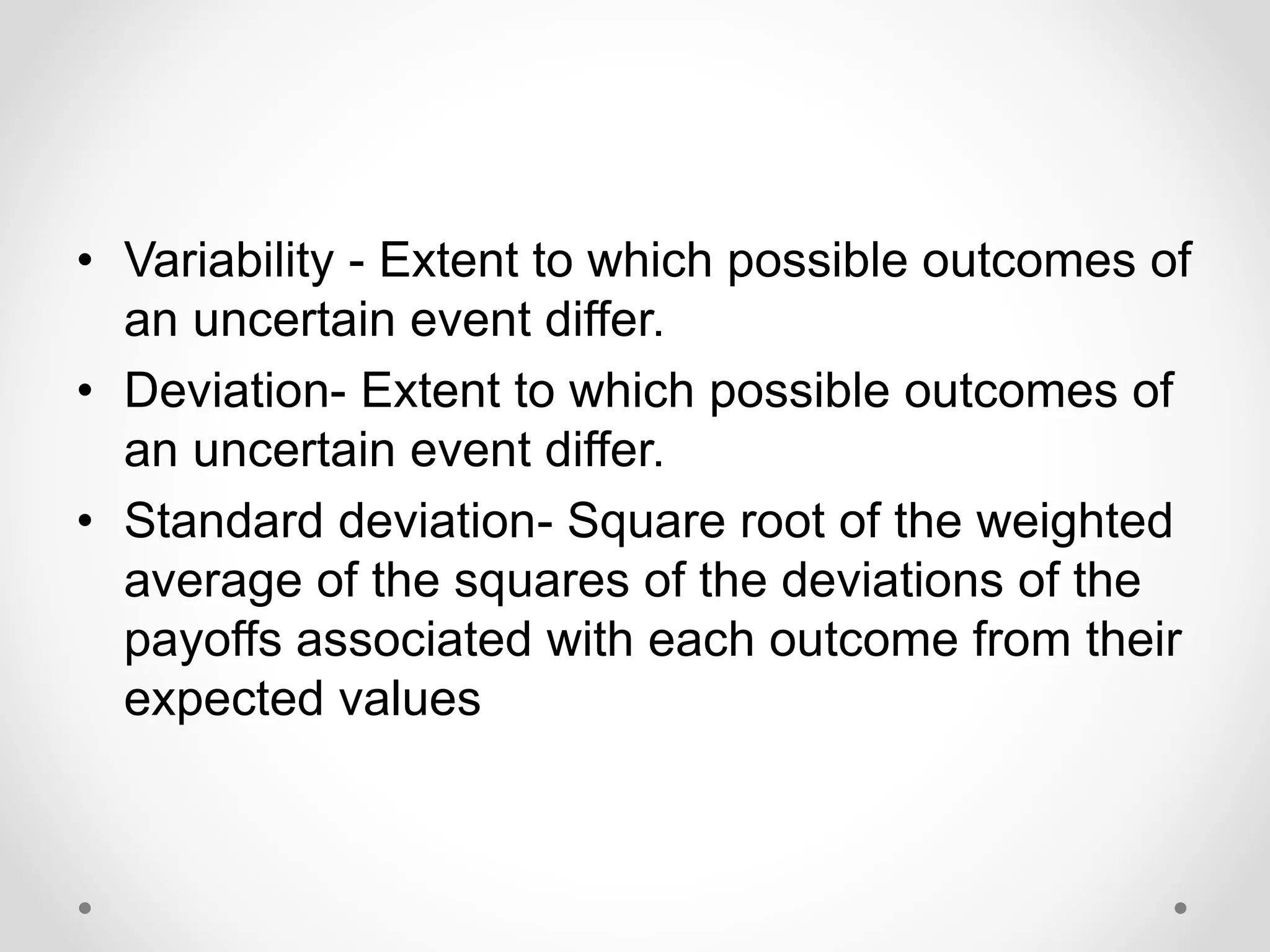 Uncertainty and Consumer Behavior | PPTX
