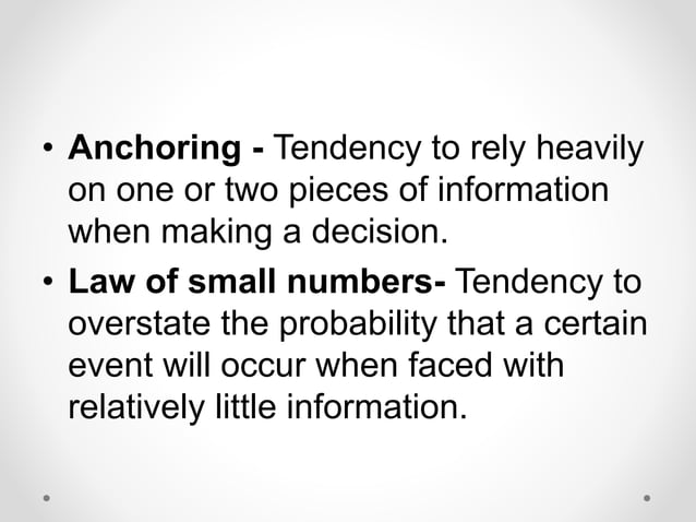Uncertainty and Consumer Behavior | PPTX