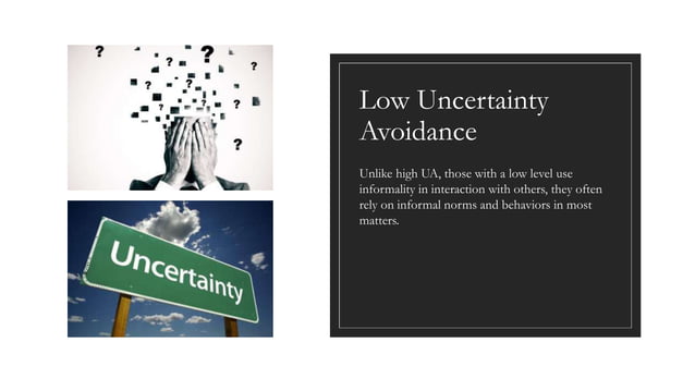 Uncertainty Avoidance | PPTX