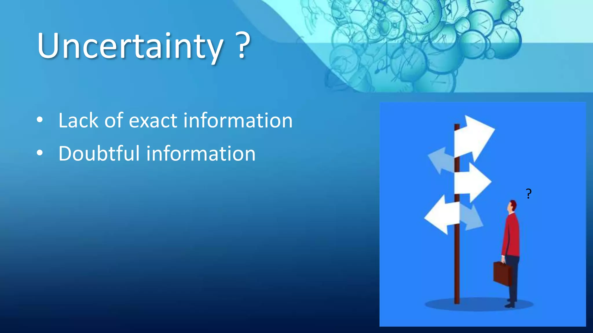 Uncertainty in AI | PPTX