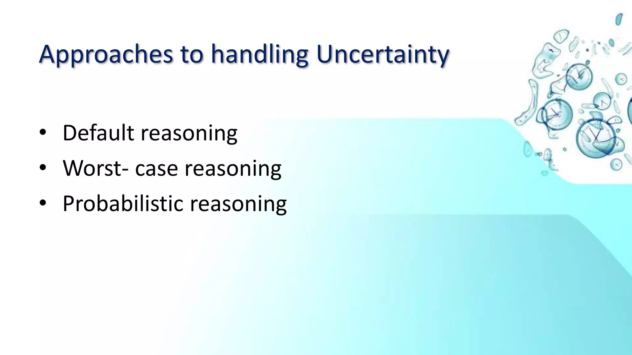 Uncertainty in AI | PPTX