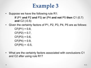 uncertainty management - certainty factor.pptx