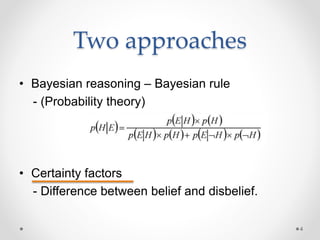 uncertainty management - certainty factor.pptx