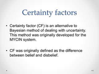 uncertainty management - certainty factor.pptx