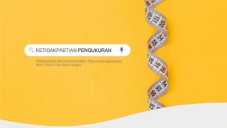 Uncertainty Measurement (Measurement and Instrumentation Theory and Application - Alan S Morris ...