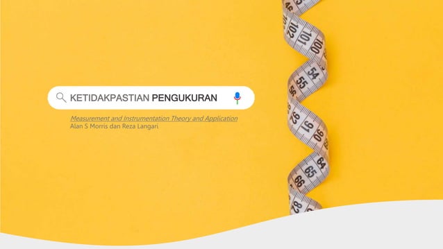 Uncertainty Measurement (Measurement and Instrumentation Theory and Application - Alan S Morris ...