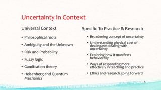 Uncertainty ncre presentation 2018 | PDF