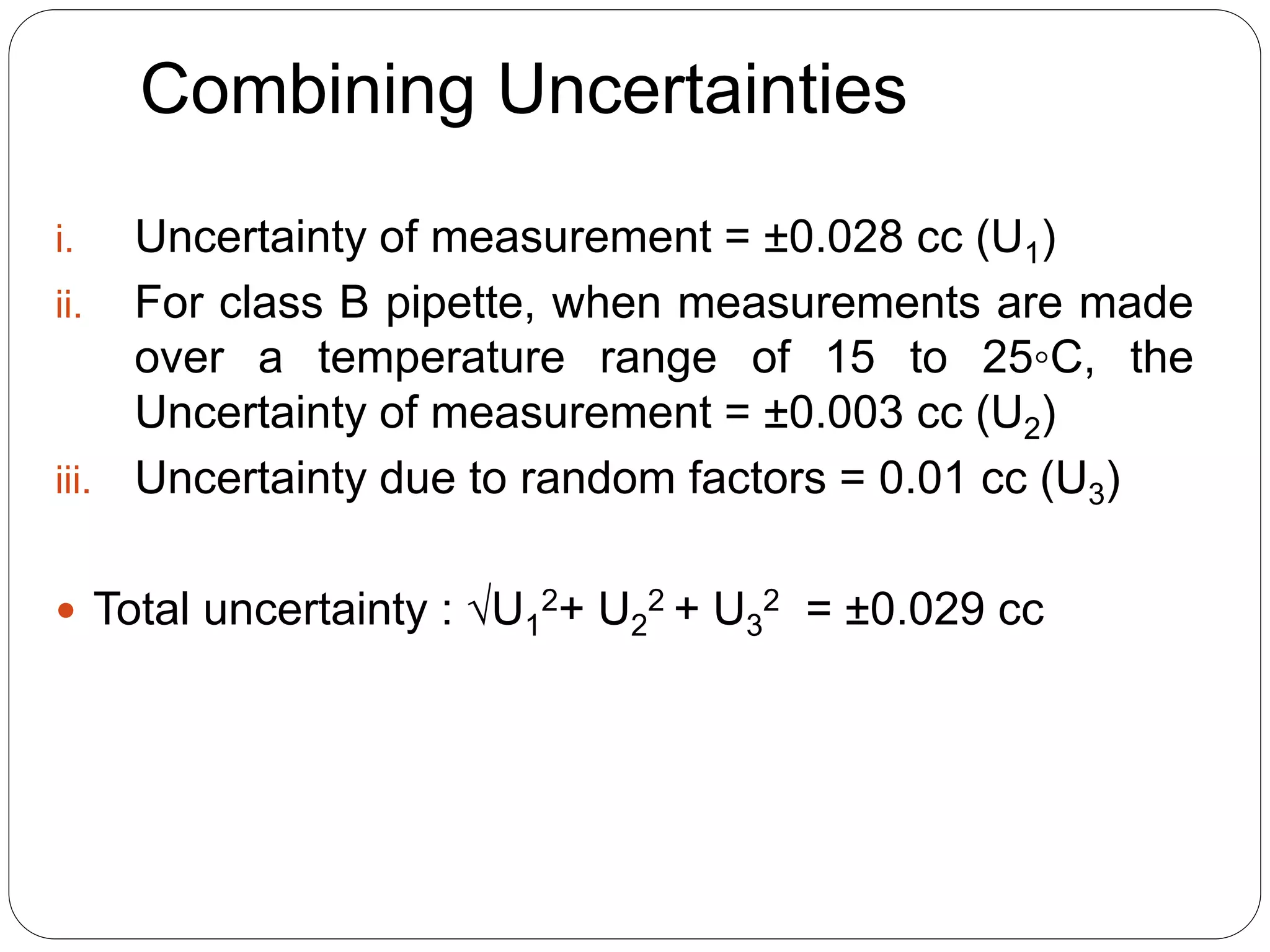 Uncertainty of measurement d dhingra | PPTX