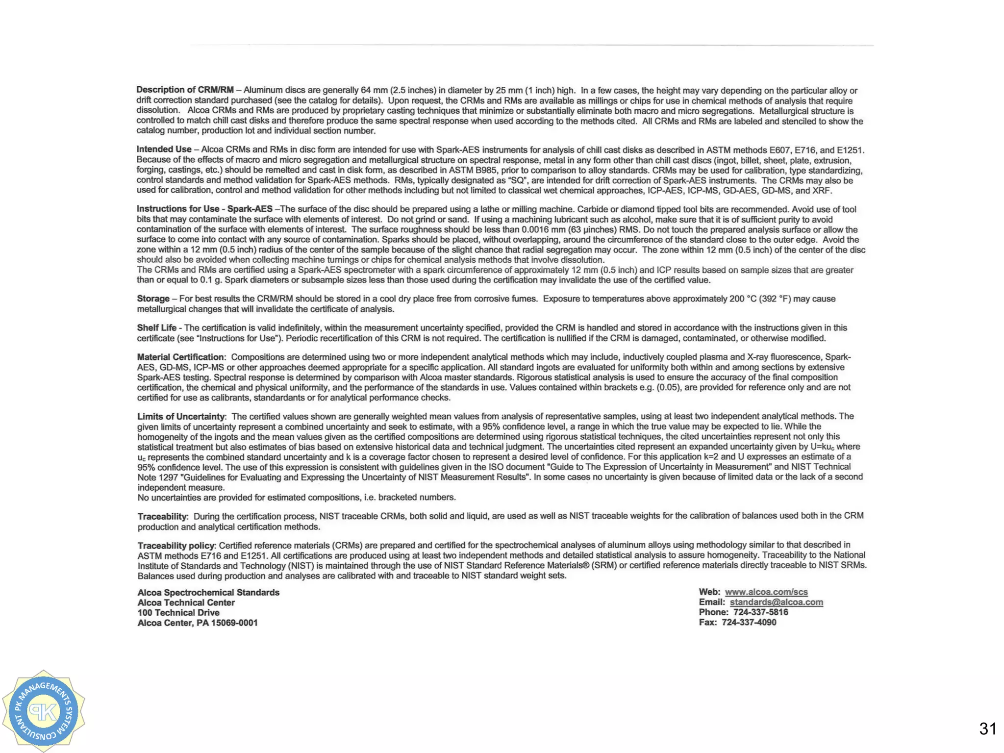ความไม่แน่นอนของการวัด (Uncertainty of Measurements) สำหรับการวิเคราะห์ ...