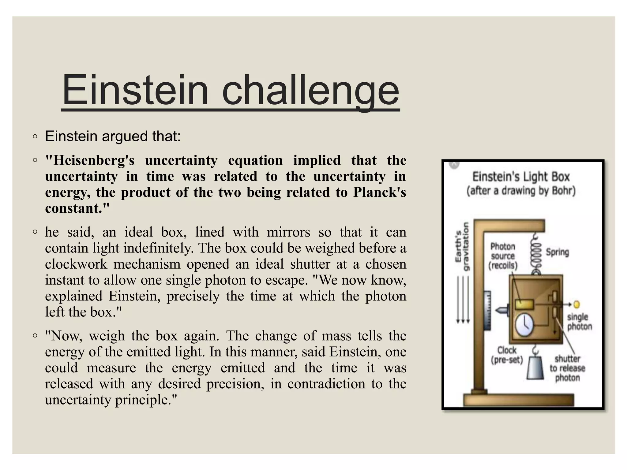 Heisenberg Uncertainty Principle | PPTX