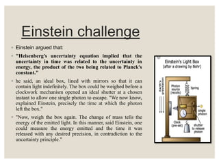 Heisenberg Uncertainty Principle | PPTX