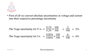 Uncertainties rules 1 | PPTX