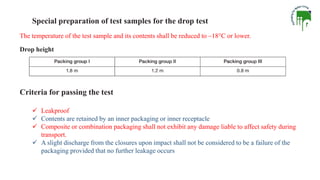 Un certification for Packaging of Hazardous Goods | PPTX