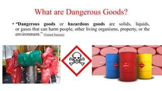 Un certification for Packaging of Hazardous Goods | PPTX