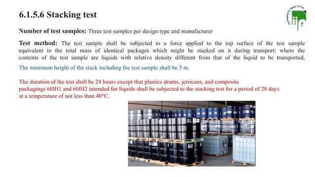 Un certification for Packaging of Hazardous Goods | PPTX | Logistics ...
