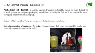 UN certification For Hazardous Goods | PPTX