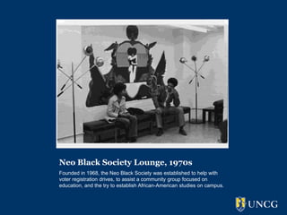 A Photographic History of UNCG | PPTX