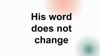 Unchanging God.pptx