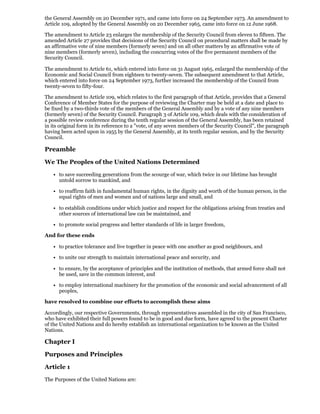 UN Charter | PDF