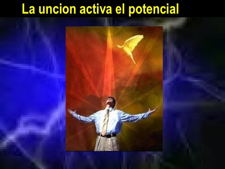 La Uncion del Espiritu Santo