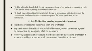 Uncitral model law | PPTX