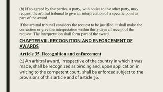 Uncitral model law | PPTX