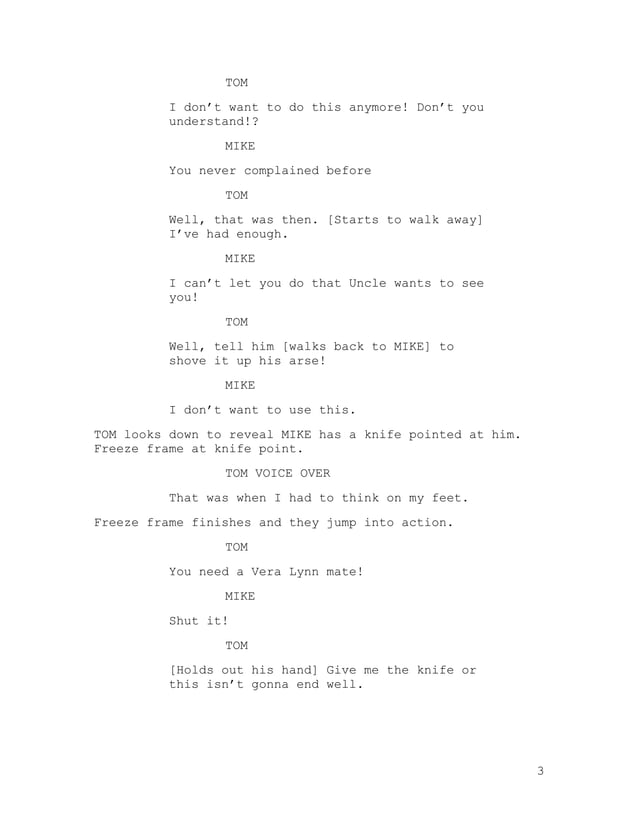 Uncle Bert Script Proper Version | DOCX | Obscenity and Profanity | Sensitive Topics