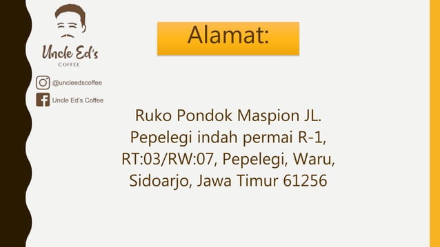 Uncle ed's coffee | PPT