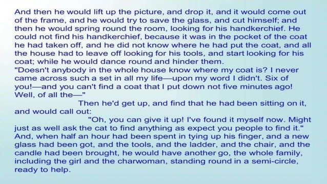 Uncle podger hangs a picture day 2 | PPTX