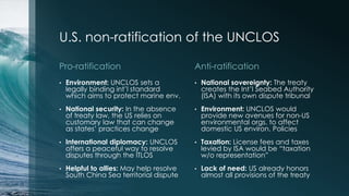 United Nations Convention on the Law of the Sea (UNCLOS) | PPT