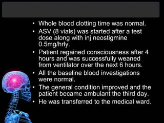 A Case of Chorea following ASV | PPT