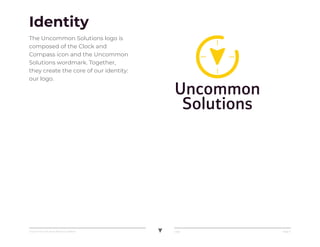 Uncommon solutions brand guidelines kit | PDF