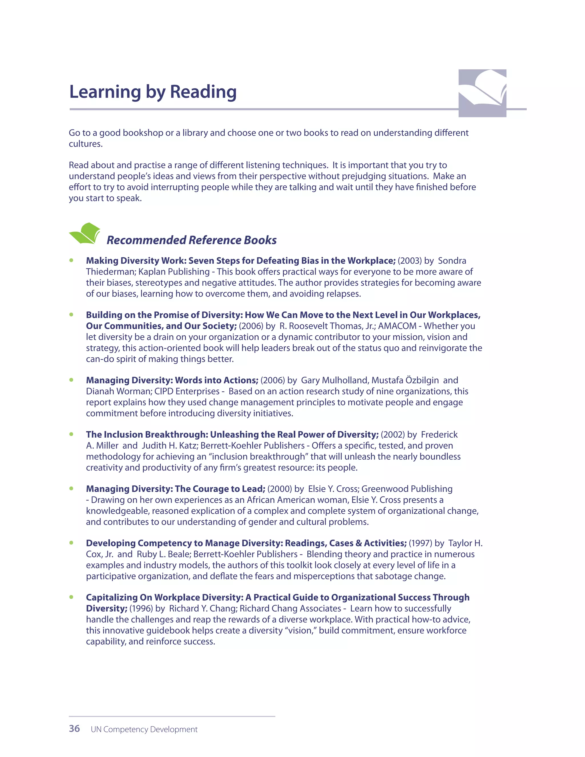 Un competency development | PDF