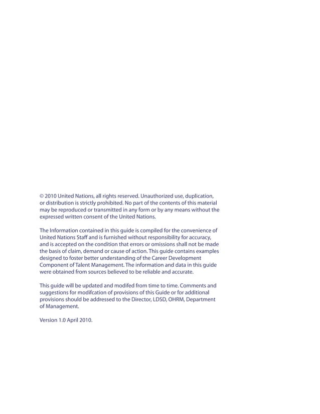 Un competency development | PDF