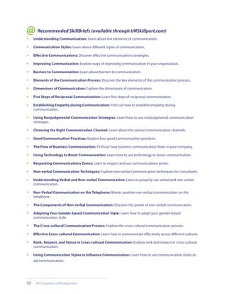 Un competency development | PDF