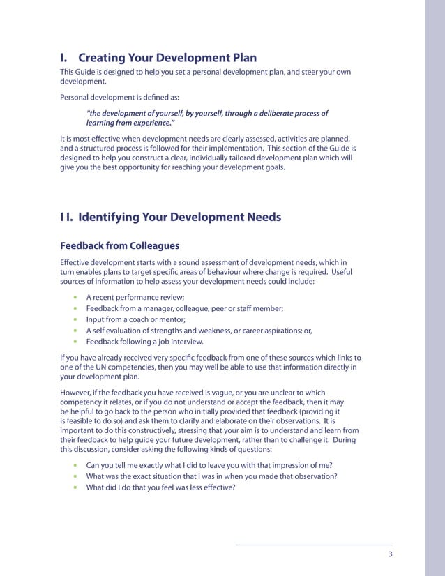Un competency development | PDF