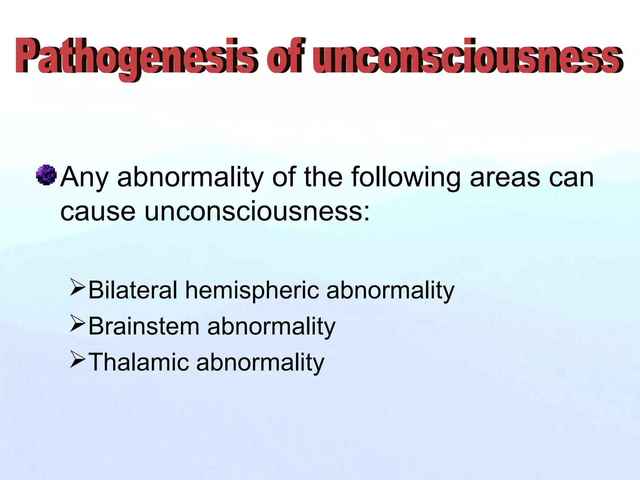 Unconsciousness | PPT