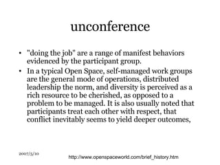 unconference | PPT