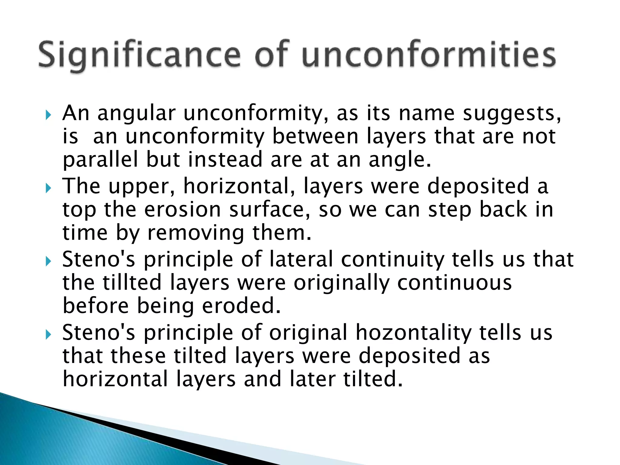 Unconformities | PPTX