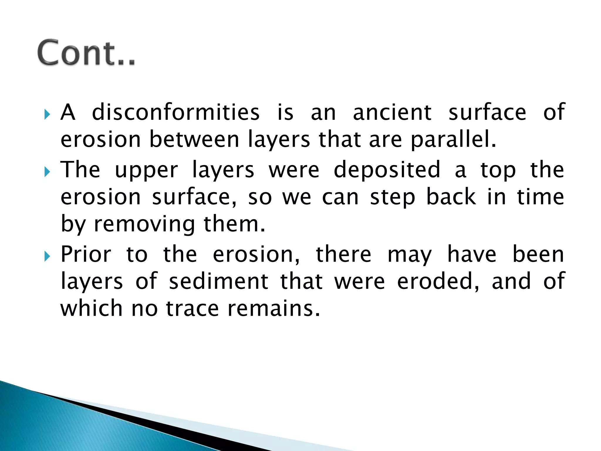 Unconformities | PPTX